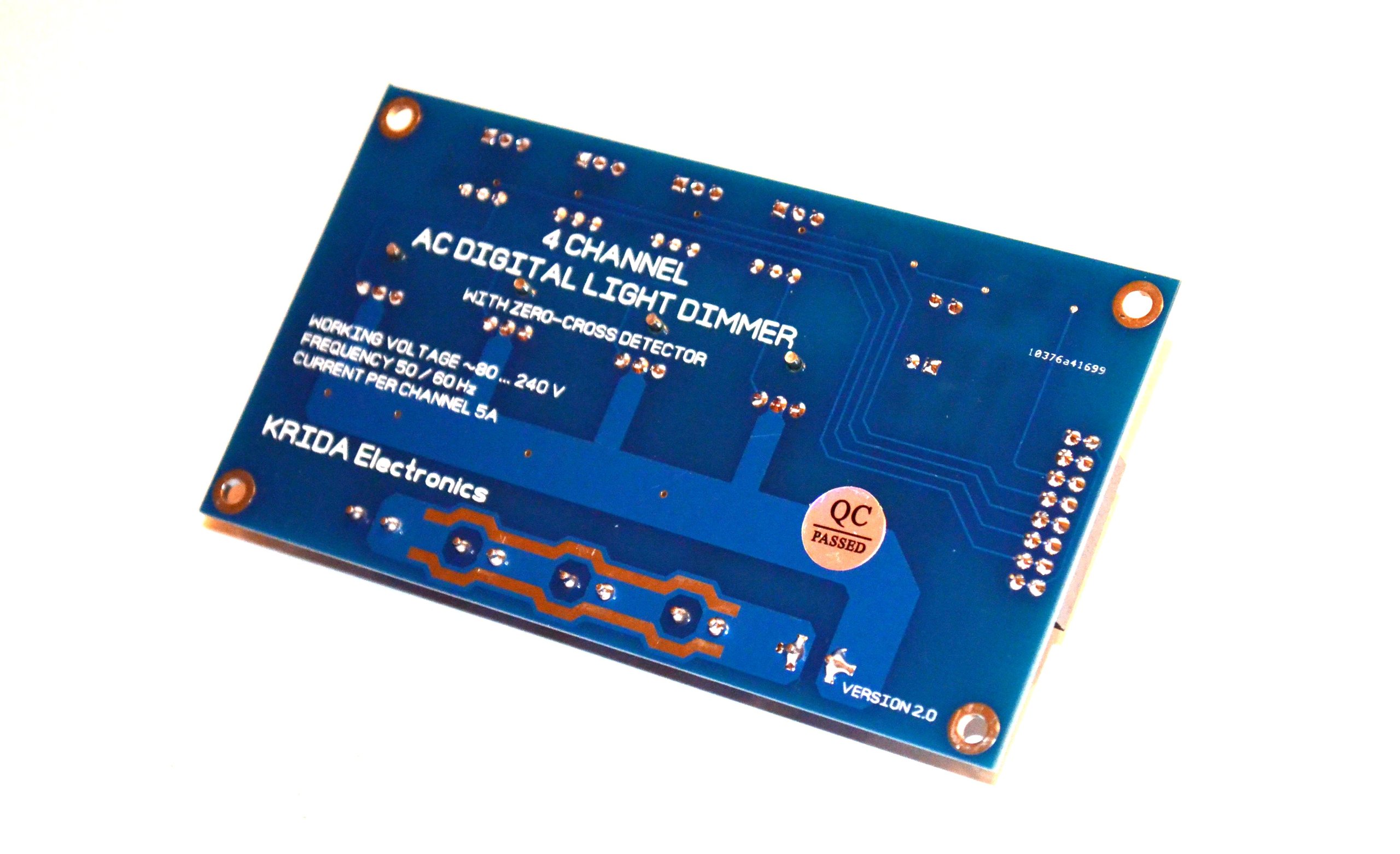 4CH AC LED Light Dimmer V2 Module Controller Board from bugrovs2012 on ...