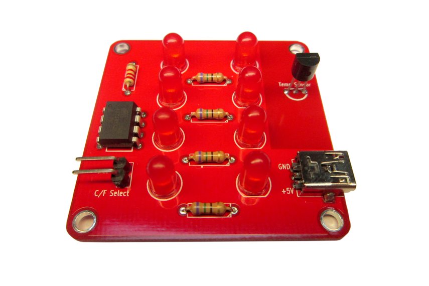 Binary Thermometer Kit from applemountain on Tindie