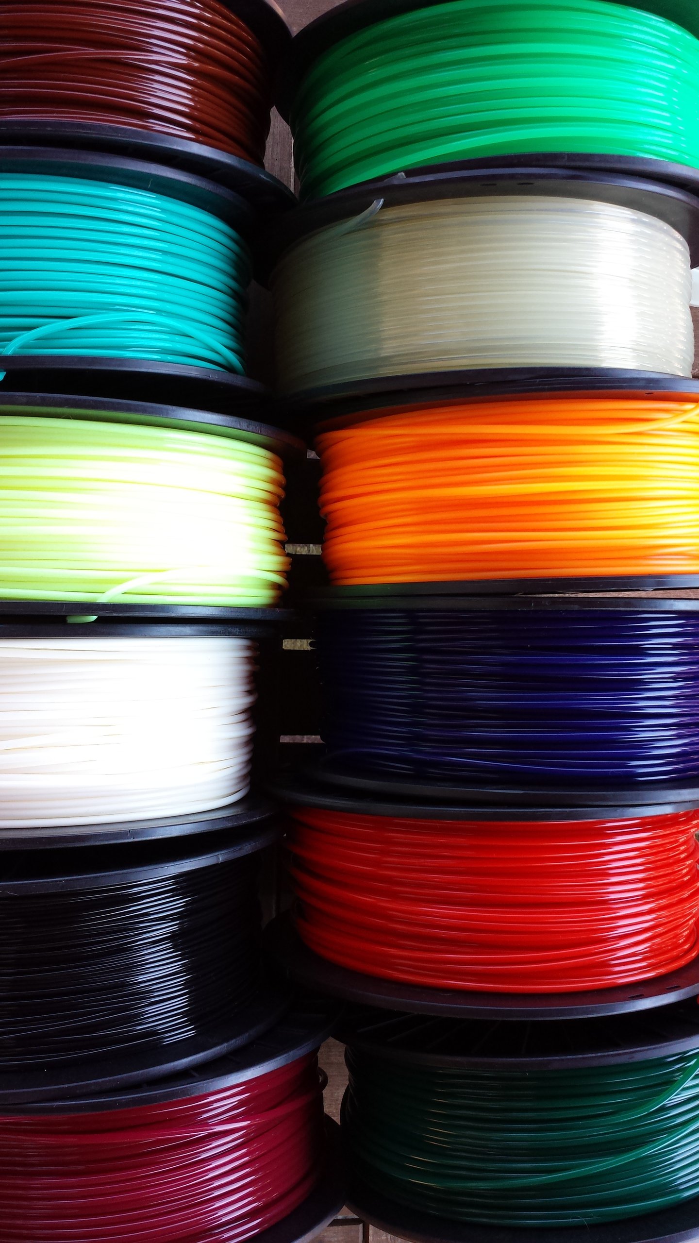 PLA 3D Printer Filament 1.75/3mm 1kg+Sample Pack from ...