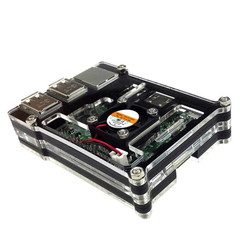 Raspberry Pi 3 Acrylic Case With Fan from Eleduino88 on Tindie Raspberry Pi 3 Acrylic Case With Fan from Eleduino88 on Tindie