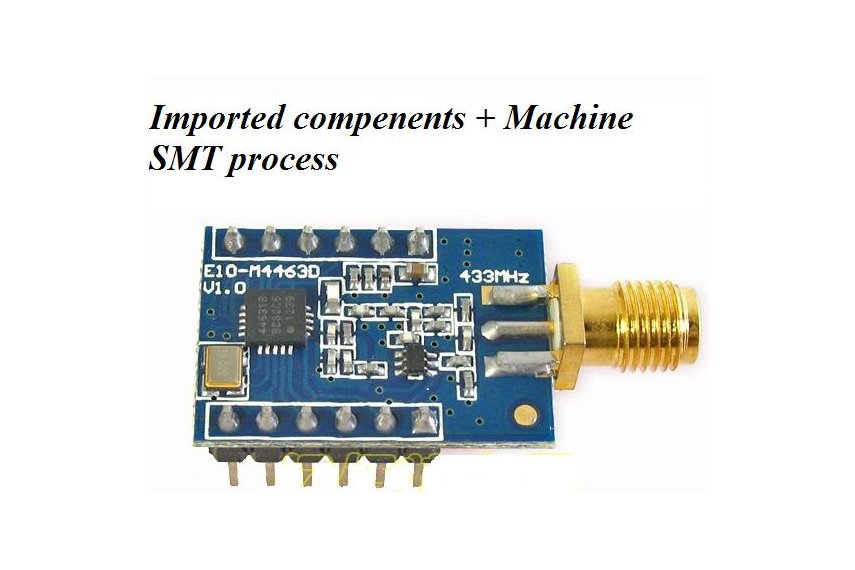 SI4463 wireless module with SMA antenna from exlene on Tindie