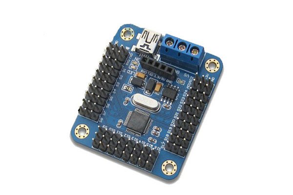 Mini USB 16 path servo motor control board from exlene on Tindie