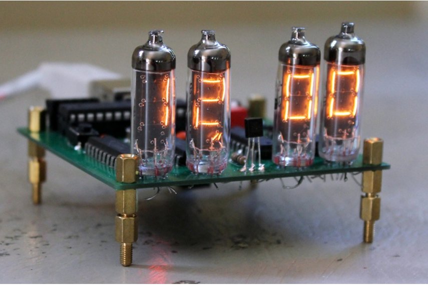 Iv 9 Numitron Tube Clock From Celzey11 On Tindie