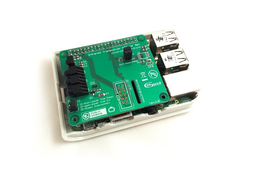 Irdroid-Rpi Infrared Transceiver for Raspberry Pi from irdroid on Tindie