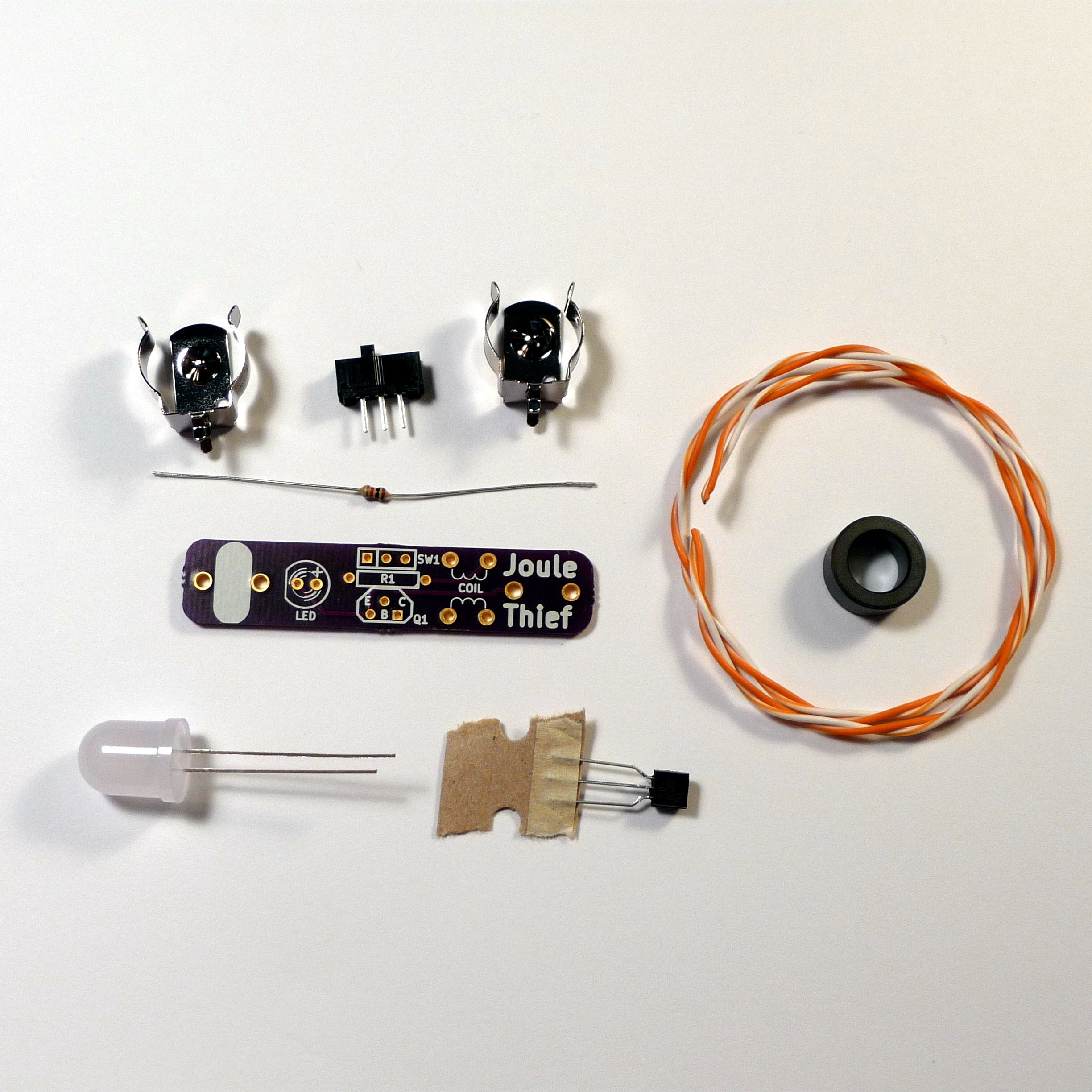 Easy Joule Thief Soldering Kit From Makersbox On Tindie