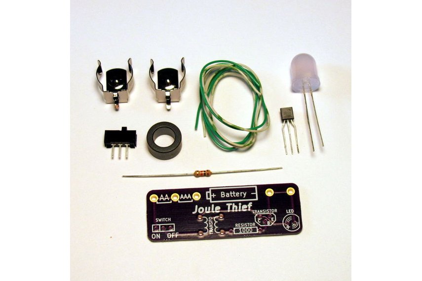 Easy Joule Thief Soldering Kit From Makersbox On Tindie
