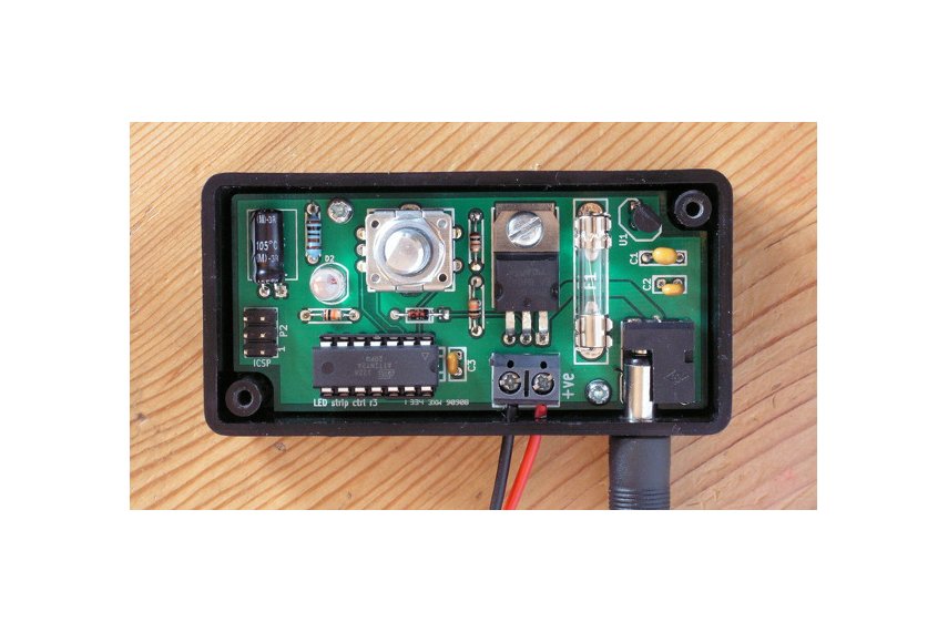 LED Strip Light Controller (PCB and component kit only) from Polhemic ...