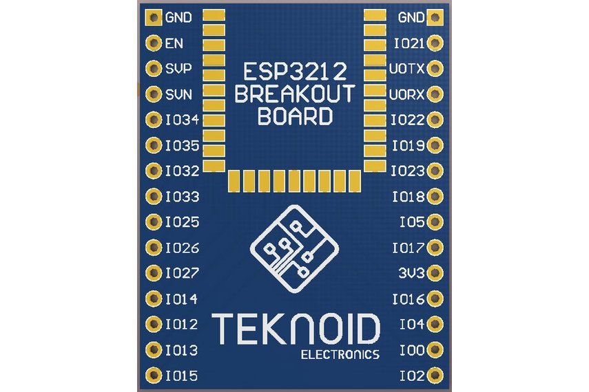 ESP3212 Breakout Board from Teknoid on Tindie