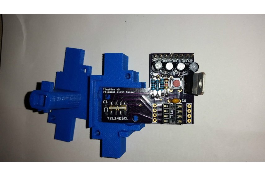 3D Printer Filament width Sensor PCB Kit from JasonKits on Tindie