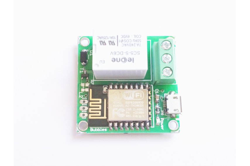 ESP8266 Simple Relay Home Automation Board from bubblesaqua on Tindie
