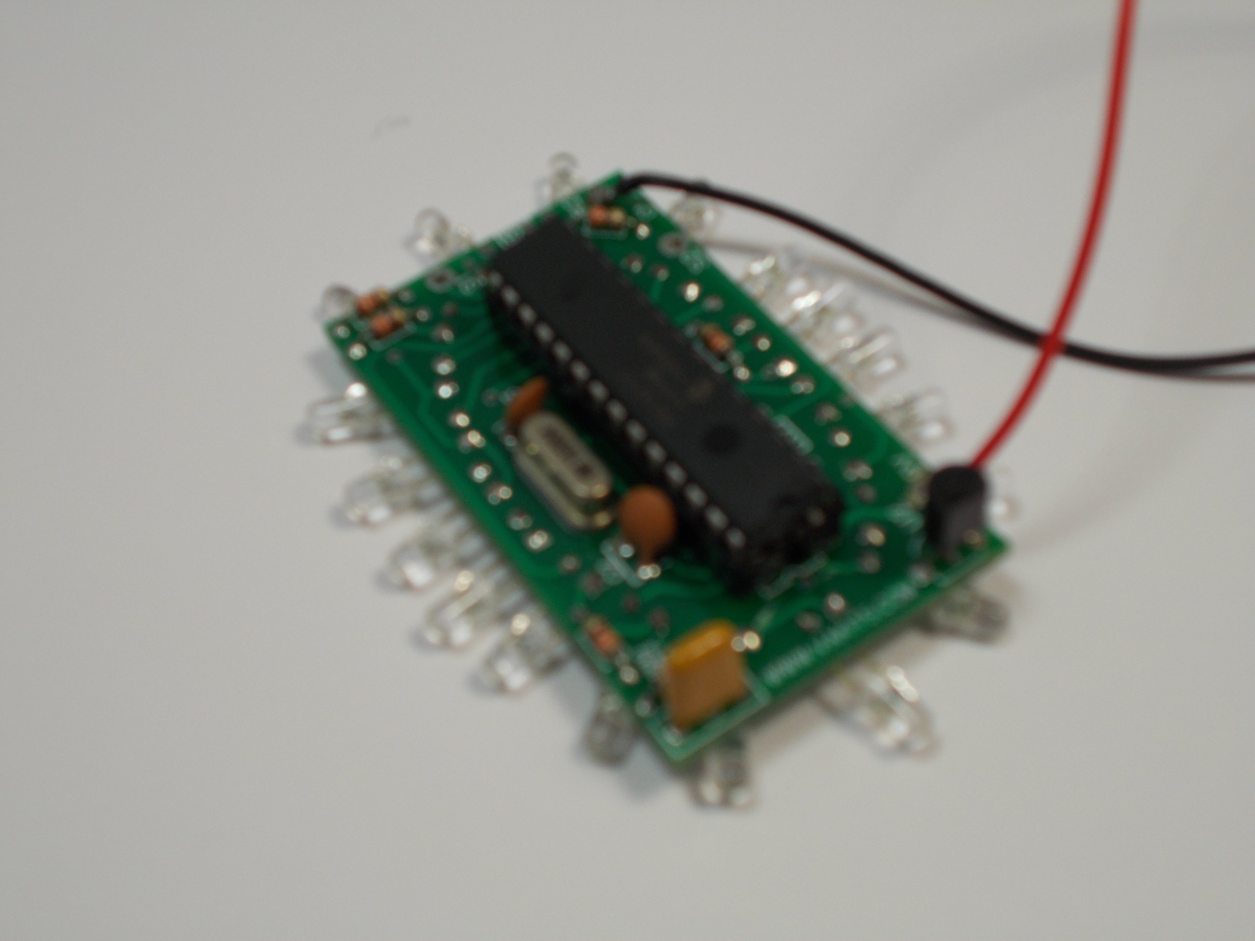 18-LED Rotating Beacon Kit - Programmable from nfceramics on Tindie