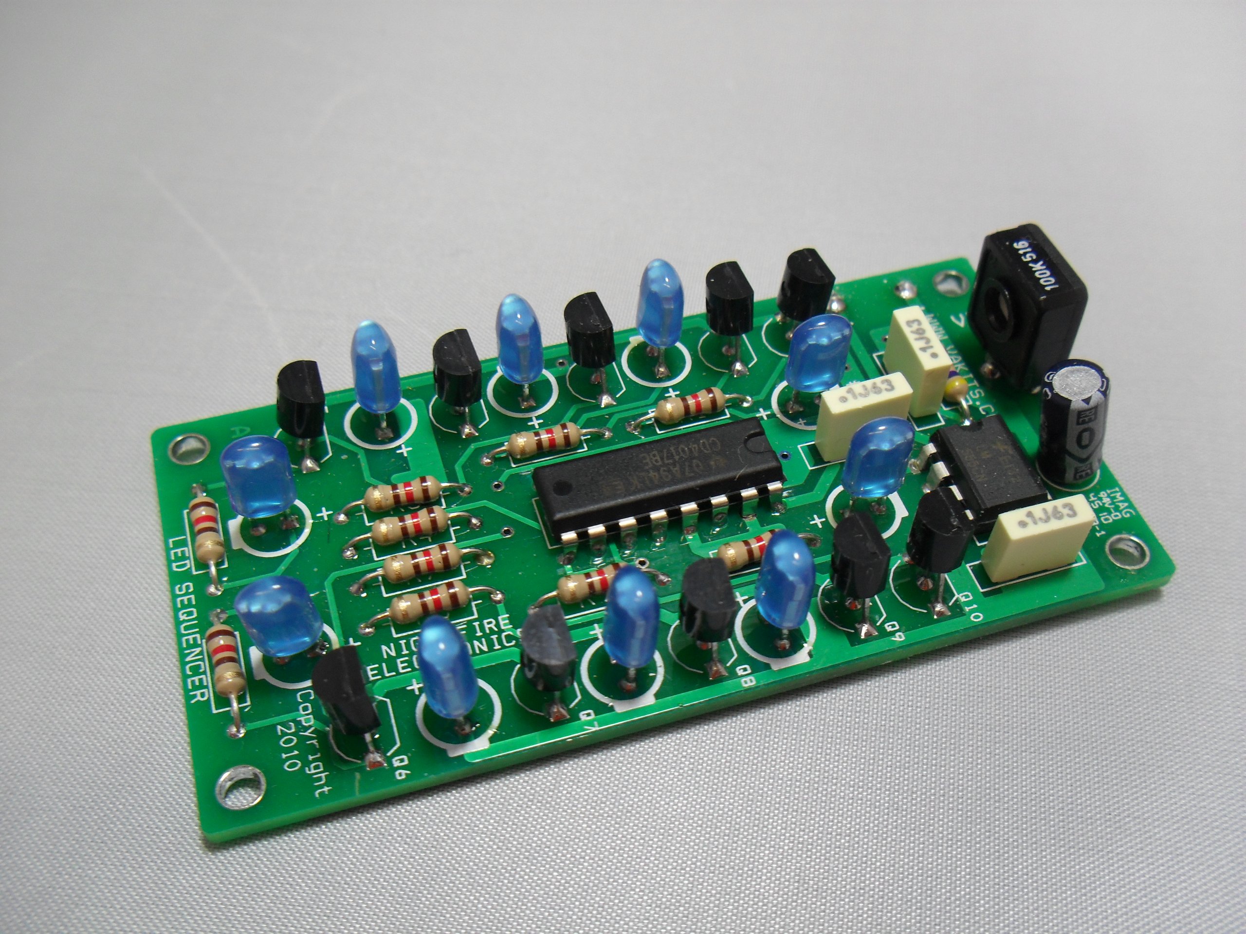 LED Sequencer/Chaser Kit (#1478) from nfceramics on Tindie LED Sequencer/Chaser Kit (#1478) from nfceramics on Tindie