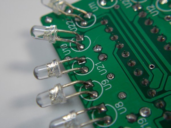 18-LED Rotating Beacon Kit - Programmable from nfceramics on Tindie