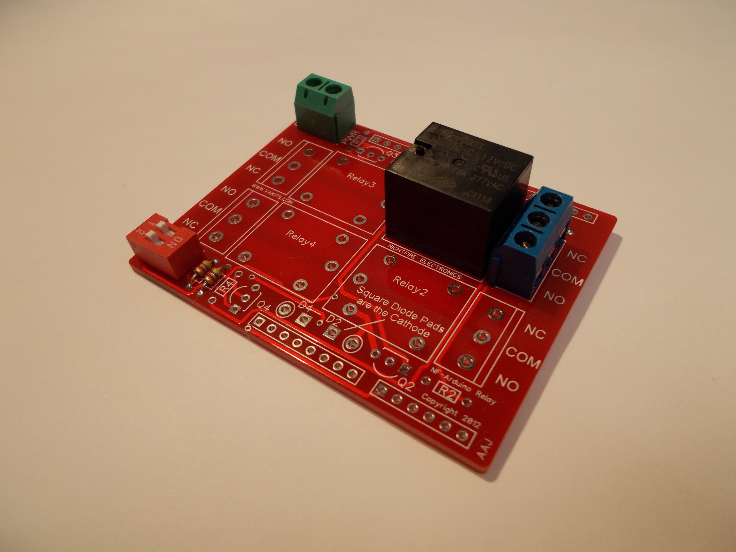 Arduino Relay Shield Kit 9v From Nfceramics On Tindie