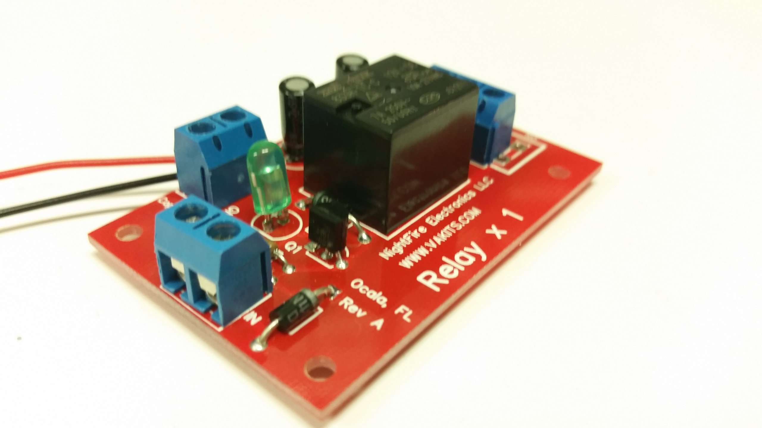 Single Relay Module Kit - Selectable Coil Voltage from nfceramics on Tindie
