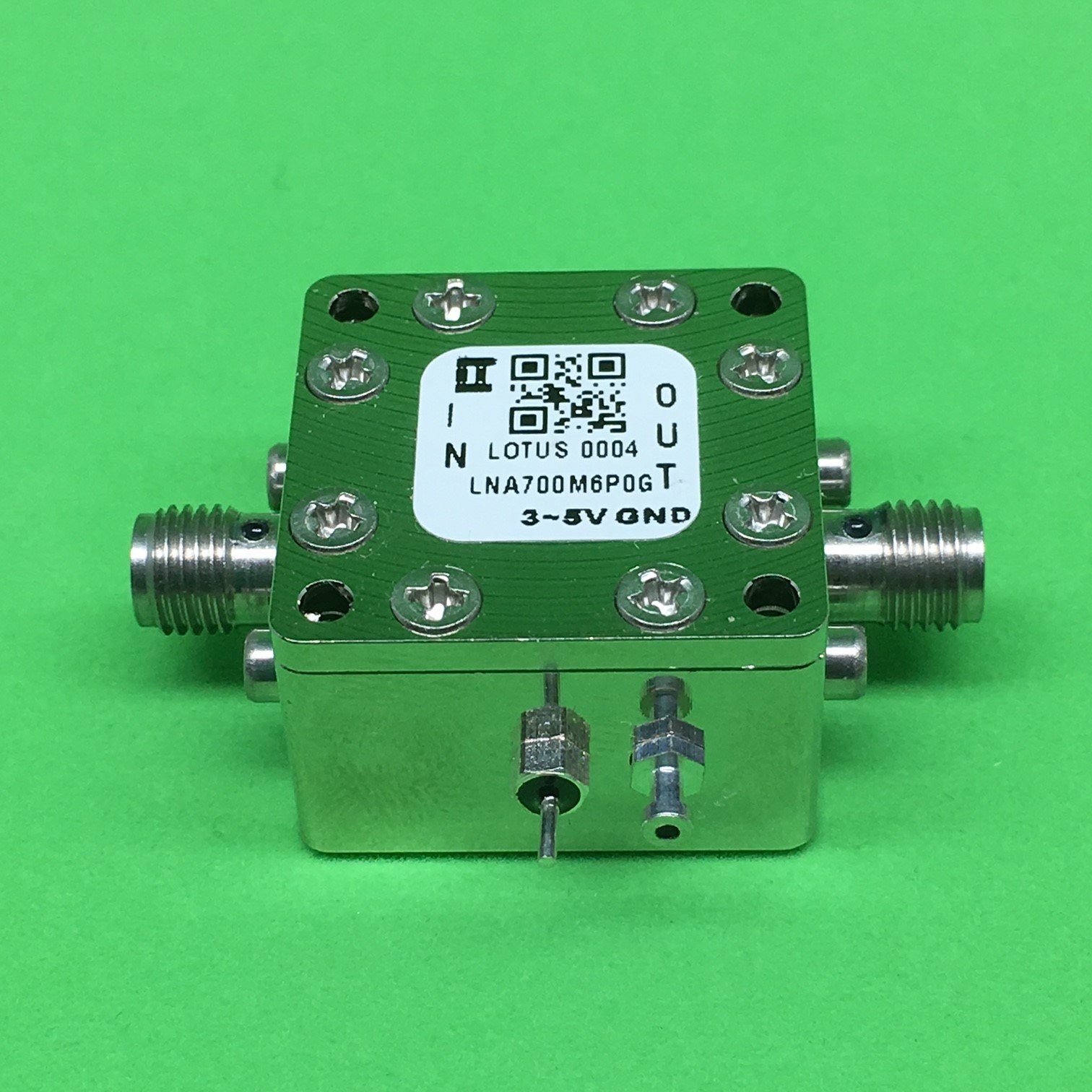 Amplifier-LNA 0.7GHz to 6.0GHz Low Noise NF 0.4dB from lotussys on Tindie