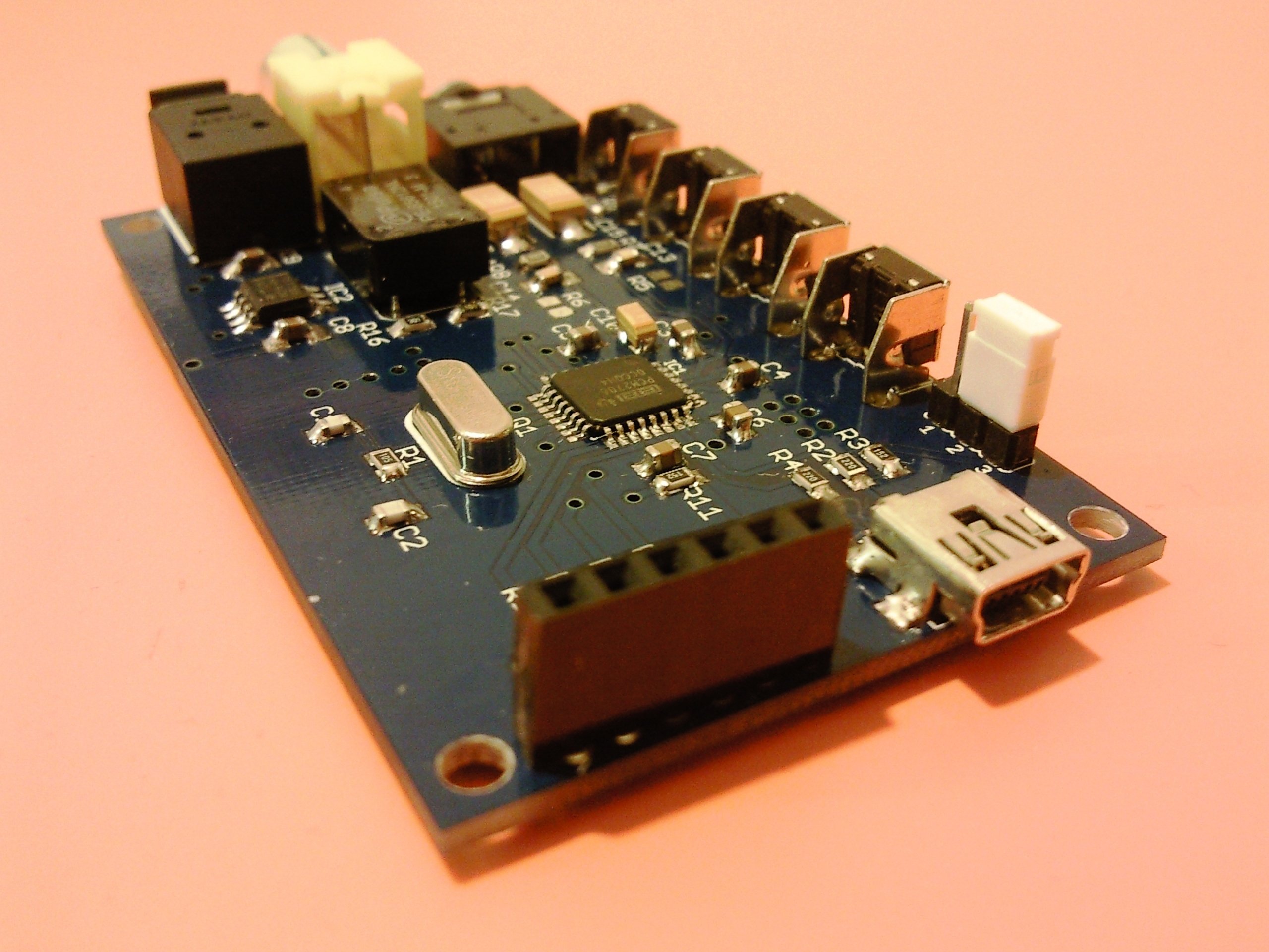 PCM2706 USB DAC with S/PDIF and I2S interface from Chichomecho on Tindie