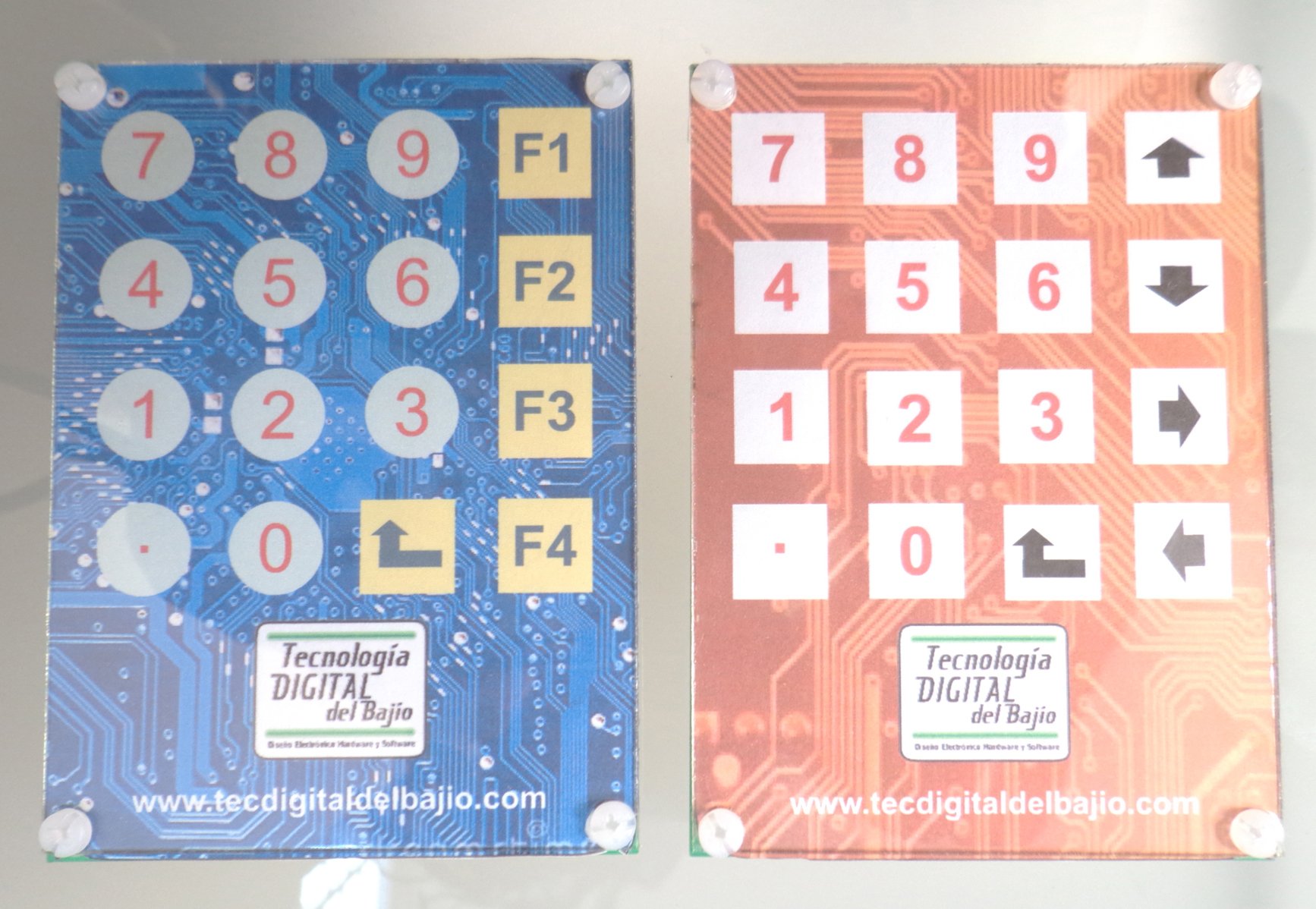 4x4 Capacitive Keypad Touch From Digitaldelbajio On Tindie