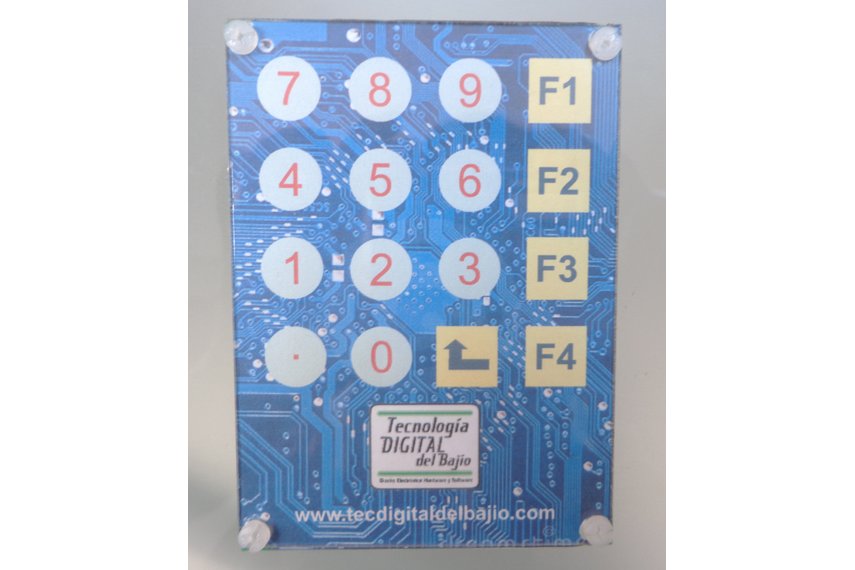 4x4 Capacitive Keypad Touch From Digitaldelbajio On Tindie
