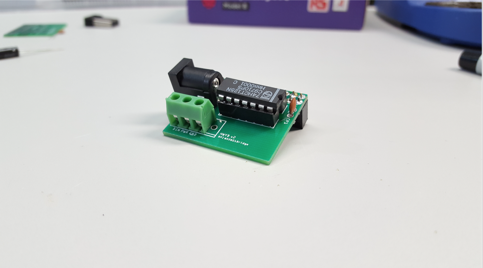 Raspberry Pi WS281X LED Shield from areaofeffect on Tindie