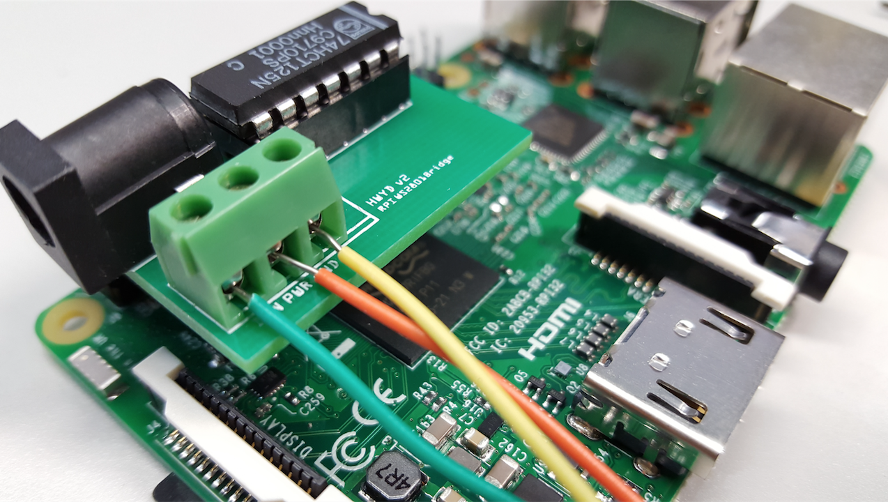 Raspberry Pi WS281X LED Shield from areaofeffect on Tindie