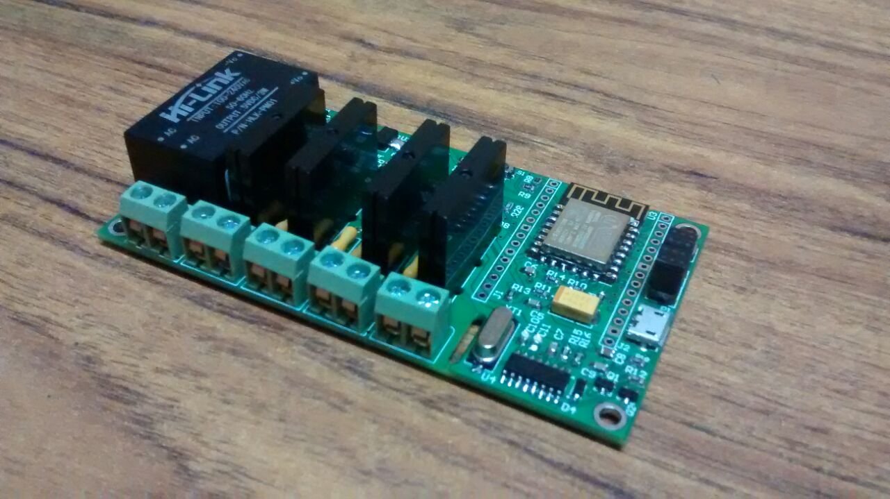 Esp8266 Wifi Quad Ssr Board With 4 Ssr For Iot From Armtronix On Tindie