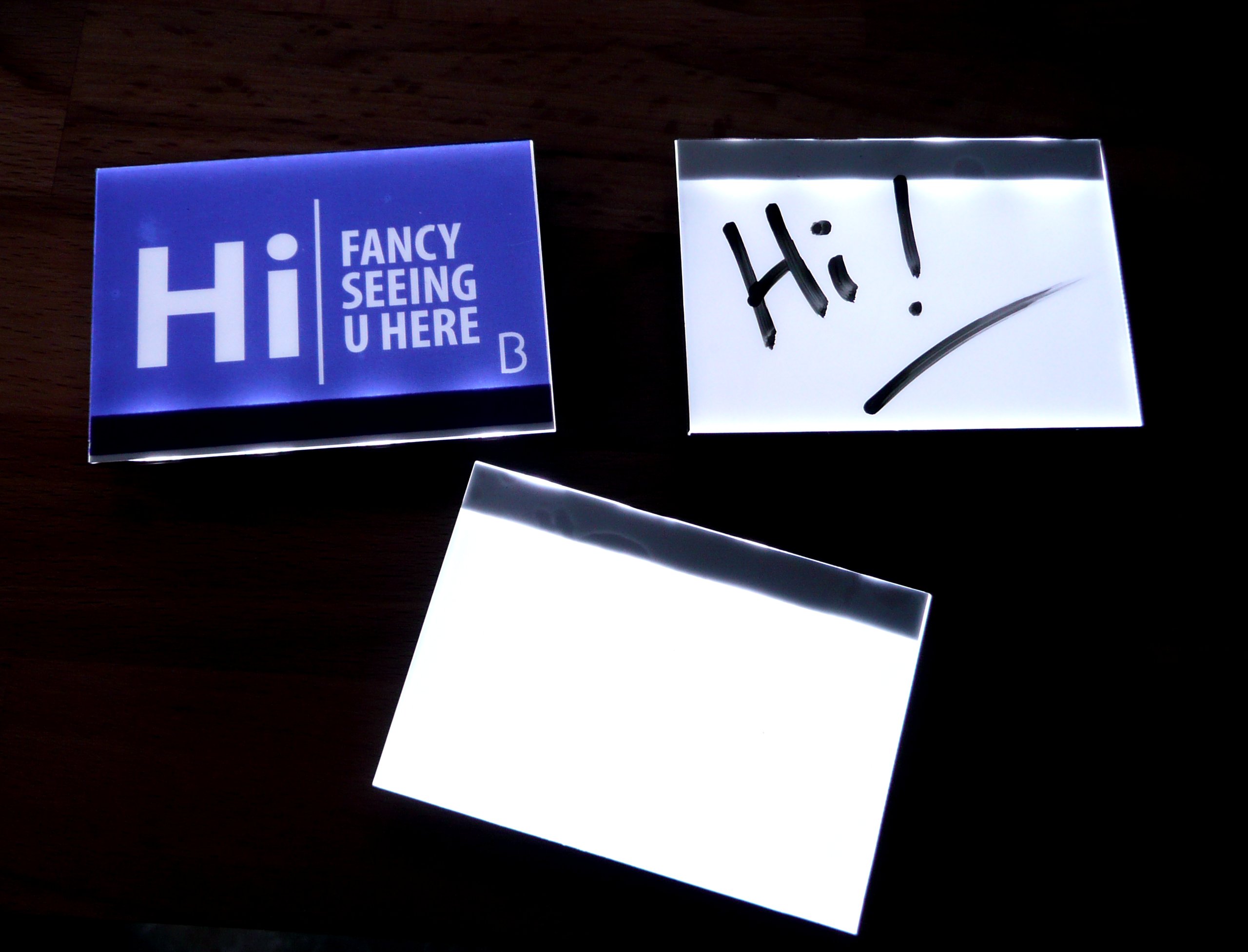 LED Backlit Badge from rcs27 on Tindie