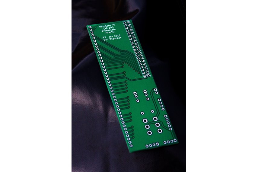 Raspberry Pi (40 pin) Breadboard Adapter from bogasaur on Tindie